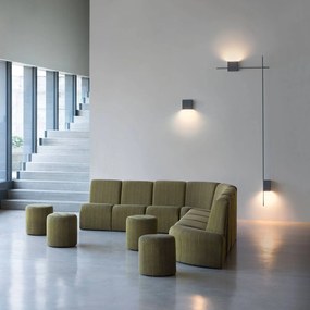 Vibia Structural 2600 LED nástěnné světlo, tmavé