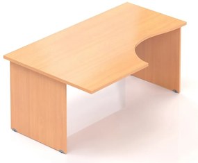 Rauman Ergonomický stůl Visio L 160 cm x 70 cm / 100 cm Barva: Buk