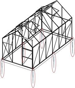 LANIT PLAST, s.r.o. Sada 10 zemní vruty (modely 11500) LG1492