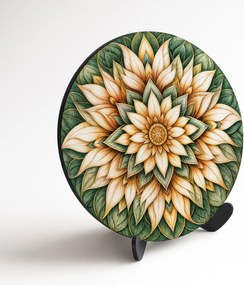 DUBLEZ | Květinová mandala - Srdce džungle | UV tisk, Premium