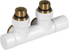 Aqualine R-start připojovací sada ventilů pro středové připojení bílá SR230W