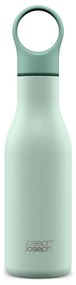Cestovní nerezová lahev v mentolové barvě 500 ml Loop – Joseph Joseph