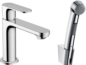 Umyvadlová baterie Hansgrohe Rebris S s bidetovou sprškou chrom 72215000