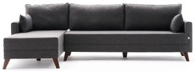 Hanah Home Designová pohovka BELLA antracit levá 275 cm 825BLC2577