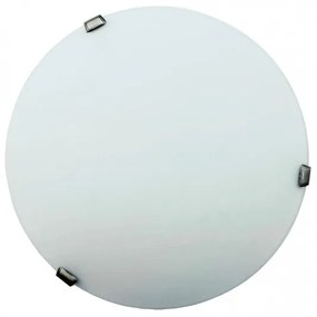 Arguslight 51120/30/12W_BM Stropní svítidlo OPTIMA LED 12W bílé sklo : Barva LED - 3000K, Háčky - chrom