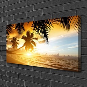 Obraz na plátně Pláž Palma Moře Krajina 120x60 cm