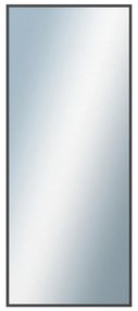 DANTIK - Zarámované zrcadlo - rozměr s rámem cca 50x120 cm z lišty Hliník černá | P269-021 (7269021)
