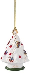 Villeroy & Boch Závěsná porcelánová ozdoba Christmas Classics, Stromeček, 9,8 cm 14-8675-4340