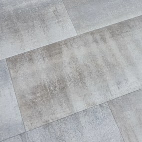 Gerflor, PVC podlaha - lino AladinTex Plus 2130 Nice Stone, na míru, šíře 4m, šedá, filc, chodba / předsíň
