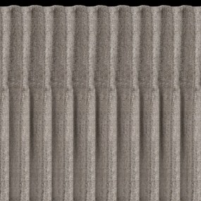 ZATEMŇOVACÍ ZÁVĚS (100%) NA PÁSCE ZOEY 140X270 CM TMAVĚBÉŽOVÝ