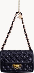 Ručně foukaná vánoční ozdoba Fashion Bag