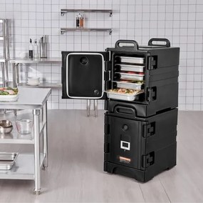 Izolovaný přepravní box na jídlo 75 l se 2 nádobami