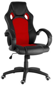 Herní židle NEOSEAT NS-010 černo-červená