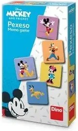 DINO Pexeso - Mickey a kamarádi / Délka hry: 20 min. / Počet hráčů: 2-