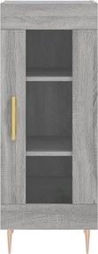 Skříň highboard šedá sonoma 34,5 x 34 x 180 cm kompozitní dřevo 3199039