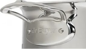 De Buyer Affinity Hrnec s poklicí 28 cm stříbrná