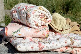Krémová matrace s květy Aix Quilt Wild Flowers - 60*100 cm