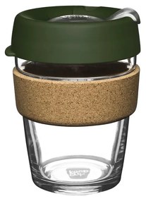 Zelený cestovní hrnek 340 ml Brew Cork Pine M – KeepCup