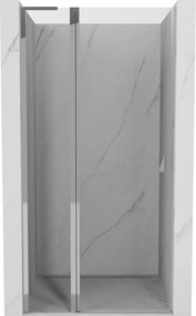 Mexen, Mexen Mist L Otočné sprchové dveře 95 cm, průhledné, chrom - 8A4L-095-000-01-00