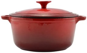 Litinový hrnec se smaltovaným povrchem 2,2L 20cm Red 50932