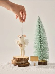 Sinsay - Závěsná dekorace ve tvaru myšky s křídly - bílá