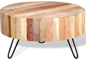 vidaXL Konferenční stolek masivní recyklované dřevo