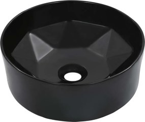 vidaXL Umyvadlo 36 x 14 cm keramické [143910] Barva: Černá
