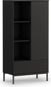GAB Komoda QUER R70, Černá 70 cm