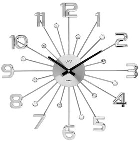 JVD Stříbrné designové hodiny JVD HT109.1