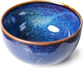 Rustikálně modrá porcelánová miska Chef - Ø 11*6 cm / 260 ml