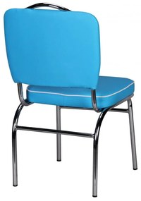 Bruxxi Jídelní židle Elvis, modrá