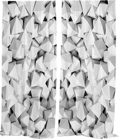 Závěsy Octahedron (Rozměr : 140x250, Materiál: Interlock)