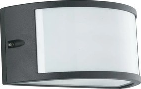 FAN I-AUSTIN-AP NER Venkovní nástěnné svítidlo Austin, černé, 1 x E27, IP54, 25 x 13 x 12 cm - FANEUROPE