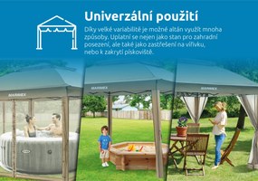 Marimex | Zahradní altán Marimex Vista 3x3 m - béžový (poškozený obal) | 109705740