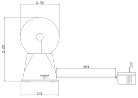 Globo 280110 - LED Stolní lampa PLASMA LED/3,6W/230V