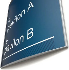 ACCEPT Orientační tabule Klassik UNI A0 (841 x 841 mm) - rozměr 841 x 841 mm