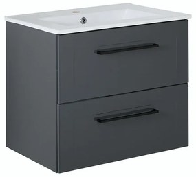 BPS-koupelny Koupelnová skříňka s keramickým umyvadlem Step A 60