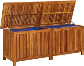 Zahradní úložný box 150 x 50 x 58 cm masivní akáciové dřevo 316491