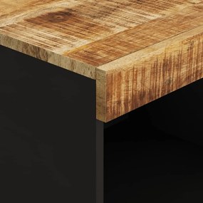 Odkládací skříňka 85 x 33 x 107 cm masivní mangovníkové dřevo - Default Title