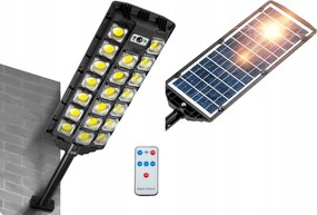 Solární Lampa Led 2000W Solární Panel IP65 Senzor Soumraku Pohybu Dálkové Ovládání