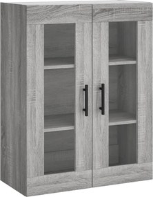 Skříň highboard šedá sonoma 69,5 x 34 x 180 cm kompozitní dřevo 3198559
