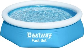 Bestway Nafukovací bazén Fast Set kulatý 244 x 61 cm 57265