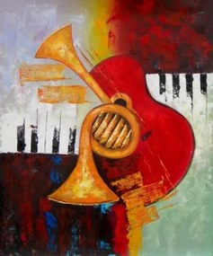 Hudební nástroje - 60 x 90 cm