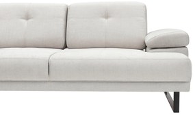 Atelier del Sofa Rohová sedací souprava Mustang Small Left - Beige, Béžová