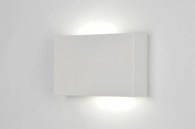 Nástěnné designové bílé svítidlo Knoxville White