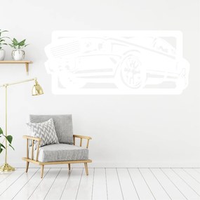 Živá Zeď Samolepka na zeď Auto Ford Mustang Barva: černá
