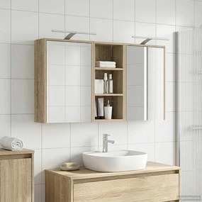 Sada koupelnových skříněk 3 ks 116 x 16 x 62,5 cm 3403818