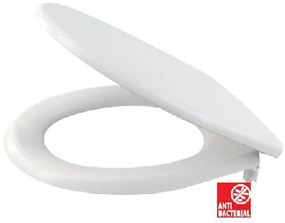 Alca - WC sedátko, duroplast, Antibacterial, bílá A601
