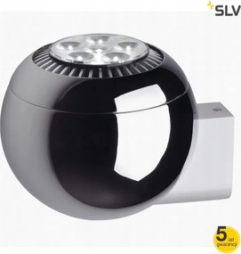Nástěnná lampa Light Eye Ball, GU10, chrom/bílá, Slv 149031