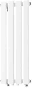 Gamma Vertical, topné těleso 296x800 mm, 278 W, bílá matná, GMA-VERT-800296-WH